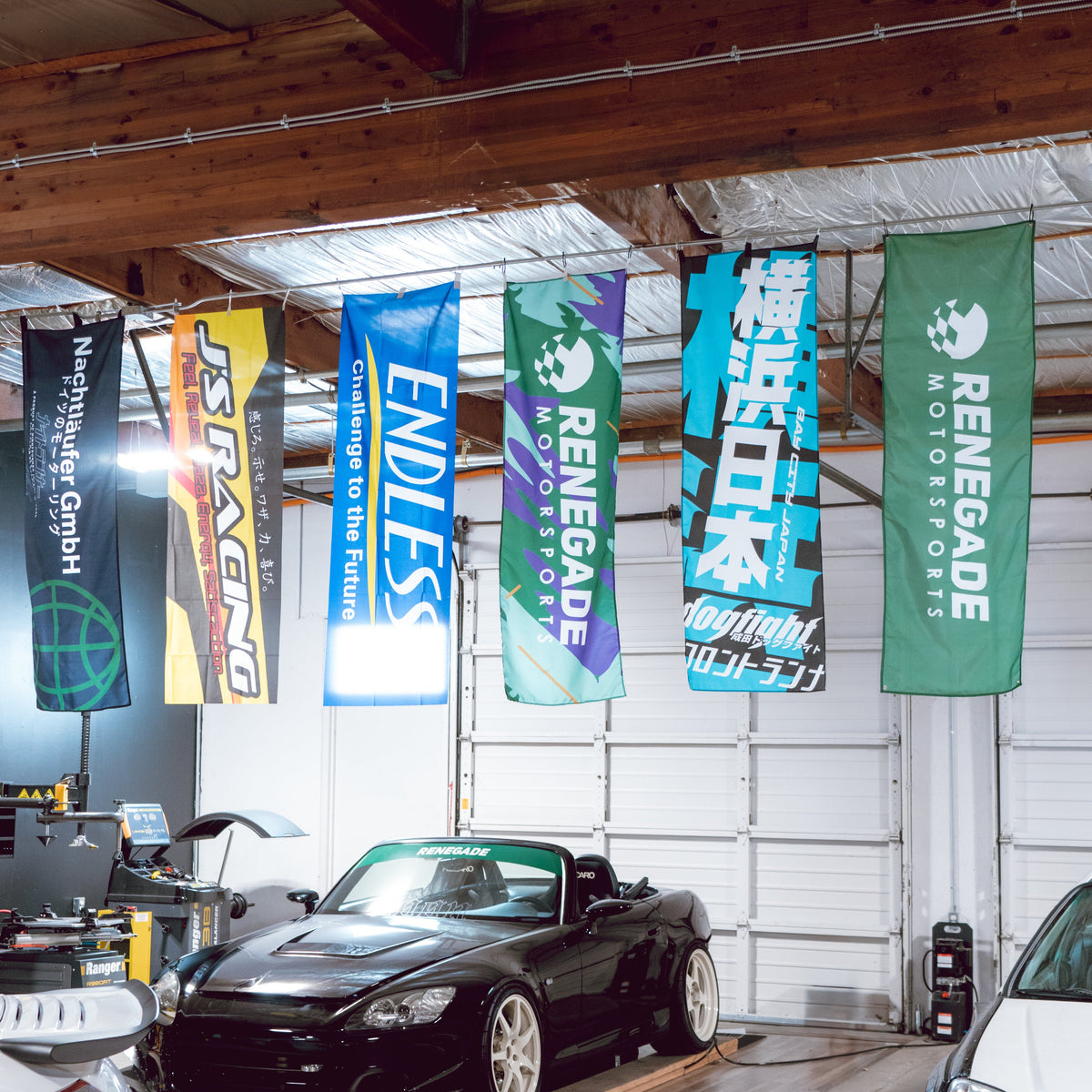 RENEGADE HKS TRIBUTE NOBORI FLAG – Renegade Motorsports