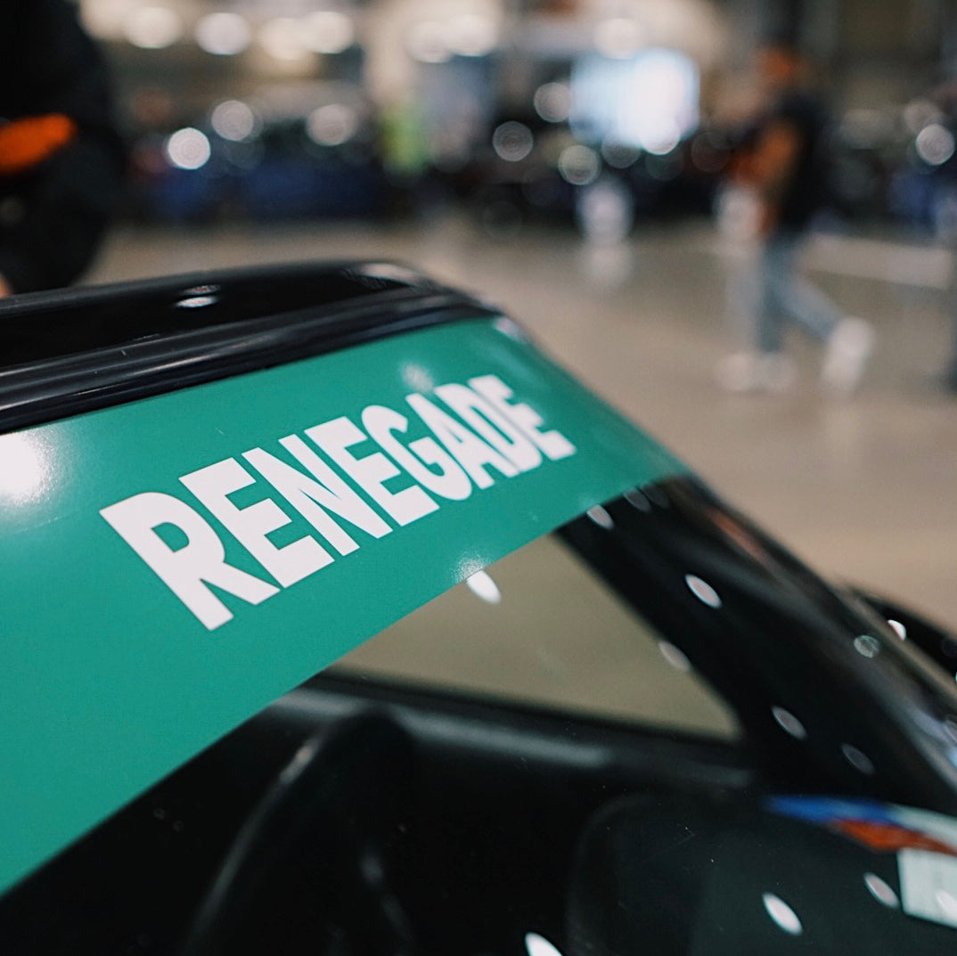 RENEGADE WINDSHIELD BANNER – Renegade Motorsports